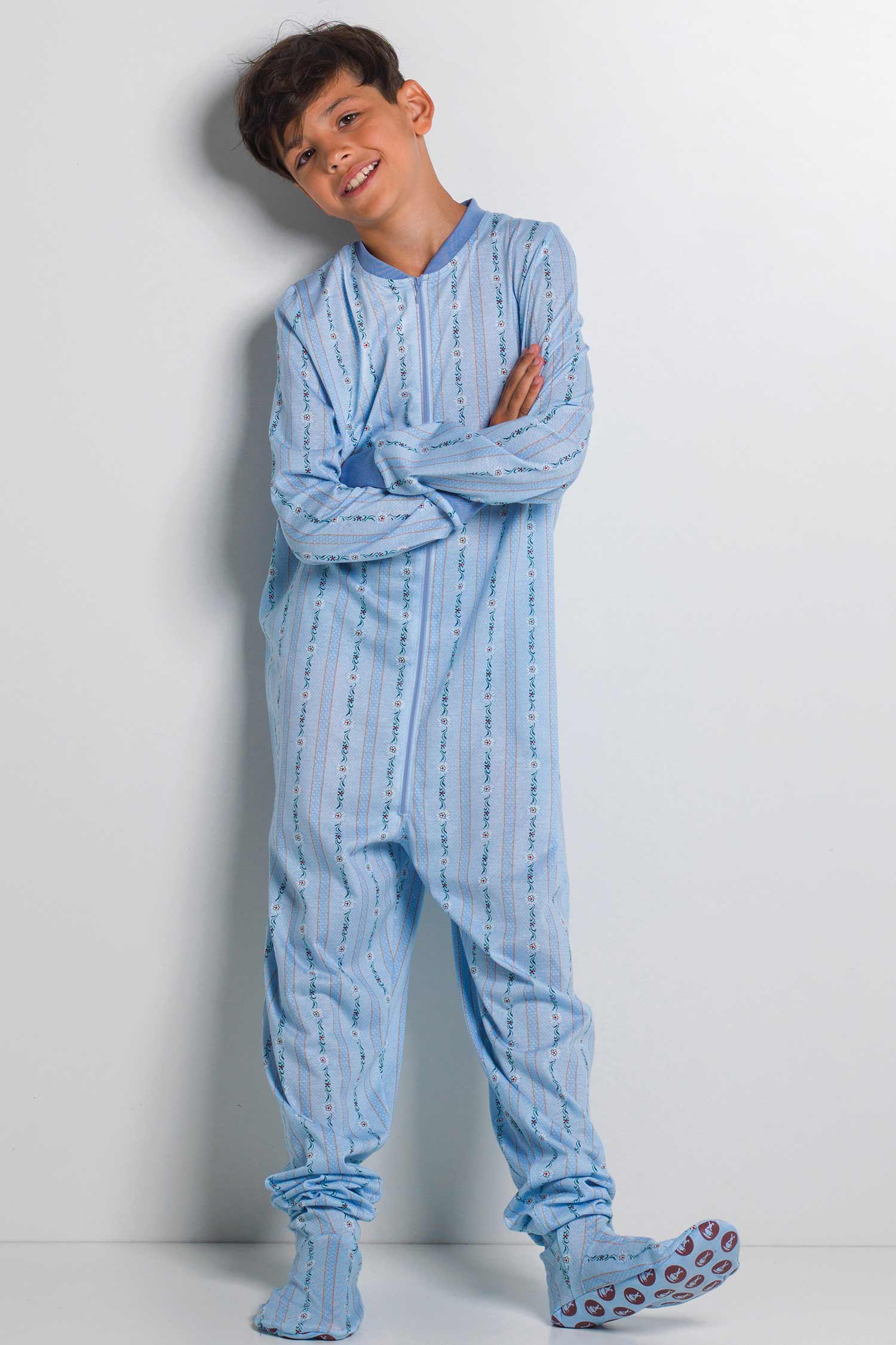 ISA bodywear Footie pajamas, jumpsuit – cult hit for kids ...